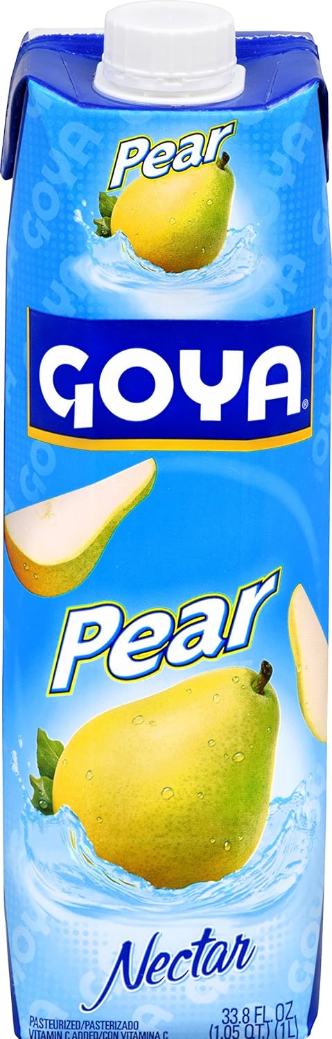 Goya Foods néctar de pera, 33.79 oz: Amazon.com.mx: Alimentos y Bebidas