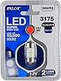 Amazon.com: Pilot Automotive IL-3175W-AM White 2-SMD LED Dome Light ...