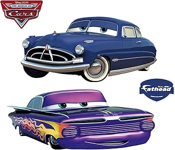 Amazon.com: FATHEAD Doc & Ramone The World of Cars Wall Decal: Home ...