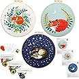 Amazon.com: Armindou Embroidery Starter Kit with Animal Pattern for ...