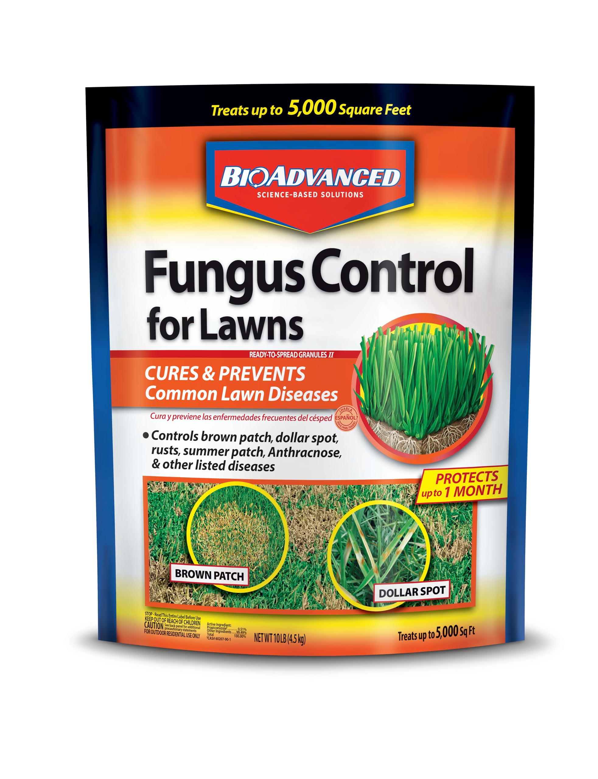 BioAdvanced Fungus Control for Lawns, Granules, 10 lb for sale | Las ...