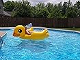 Amazon.com: Intex Mega Yellow Duck, Inflatable Island, 87" X 87" X 48 ...