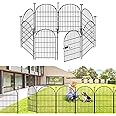 Amazon.com : ADAVIN Garden Fence Animal Barrier with Gate 32 in(H)×17.5 Ft(L) 8 Panels,Rustproof ...