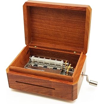 Amazon.com: YouTang Vintage Carved Wood 15 Note Mechanism Musical Box ...
