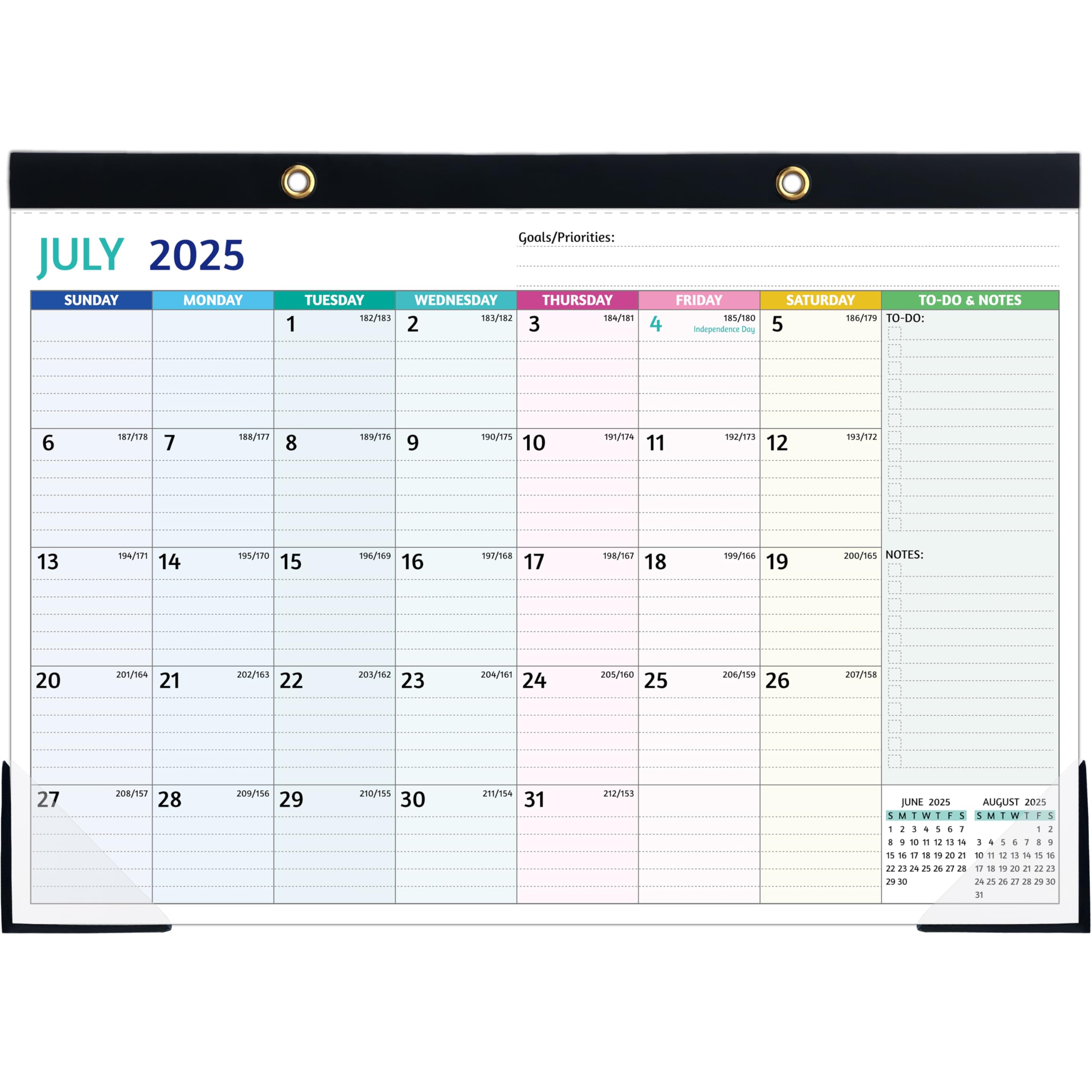 Mua Desk Calendar 2025-2026 – Use Now to DEC 2026, 18 Monthly Desk ...