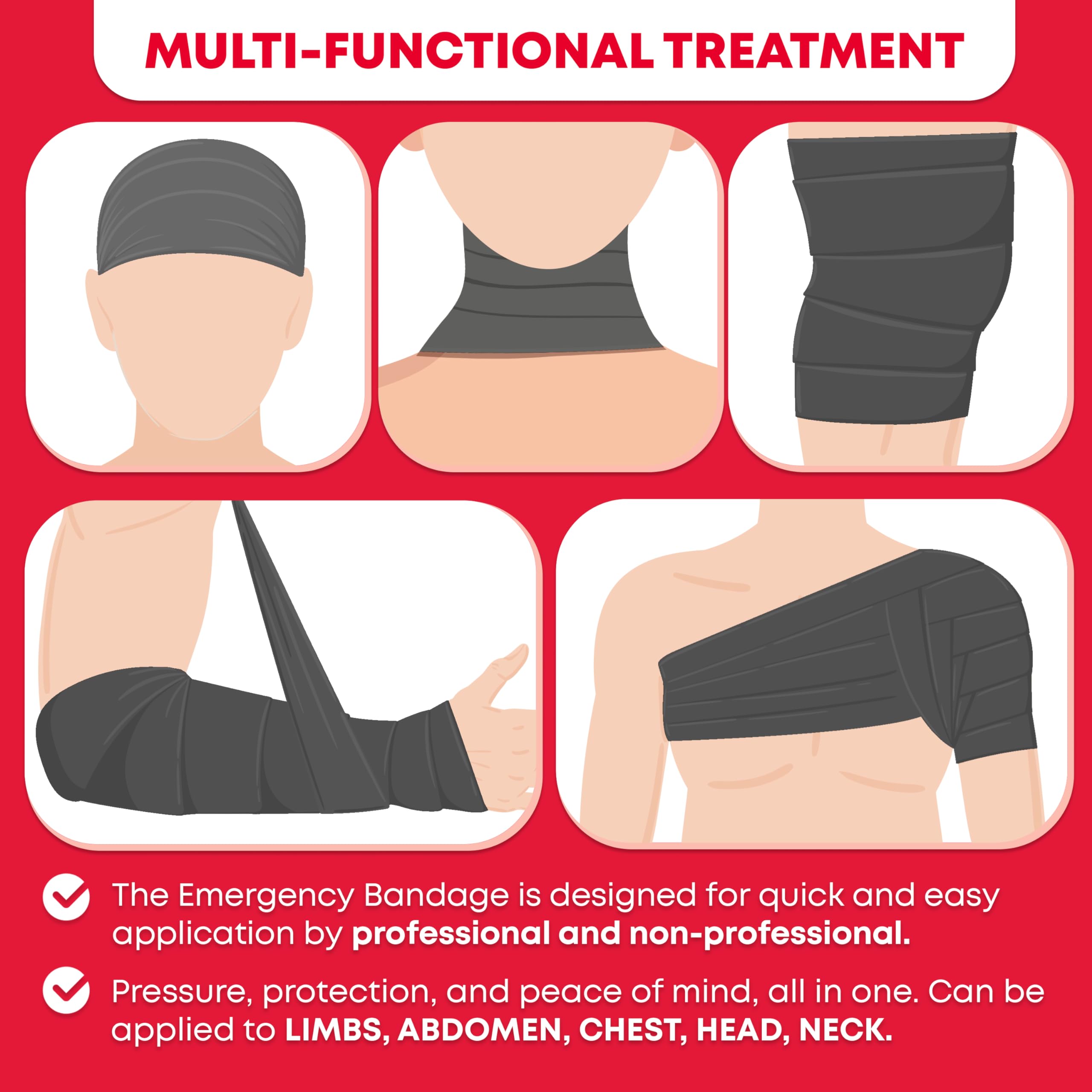 Mua Ever Ready First Aid Israeli Compression Bandage – 6" Tactical ...