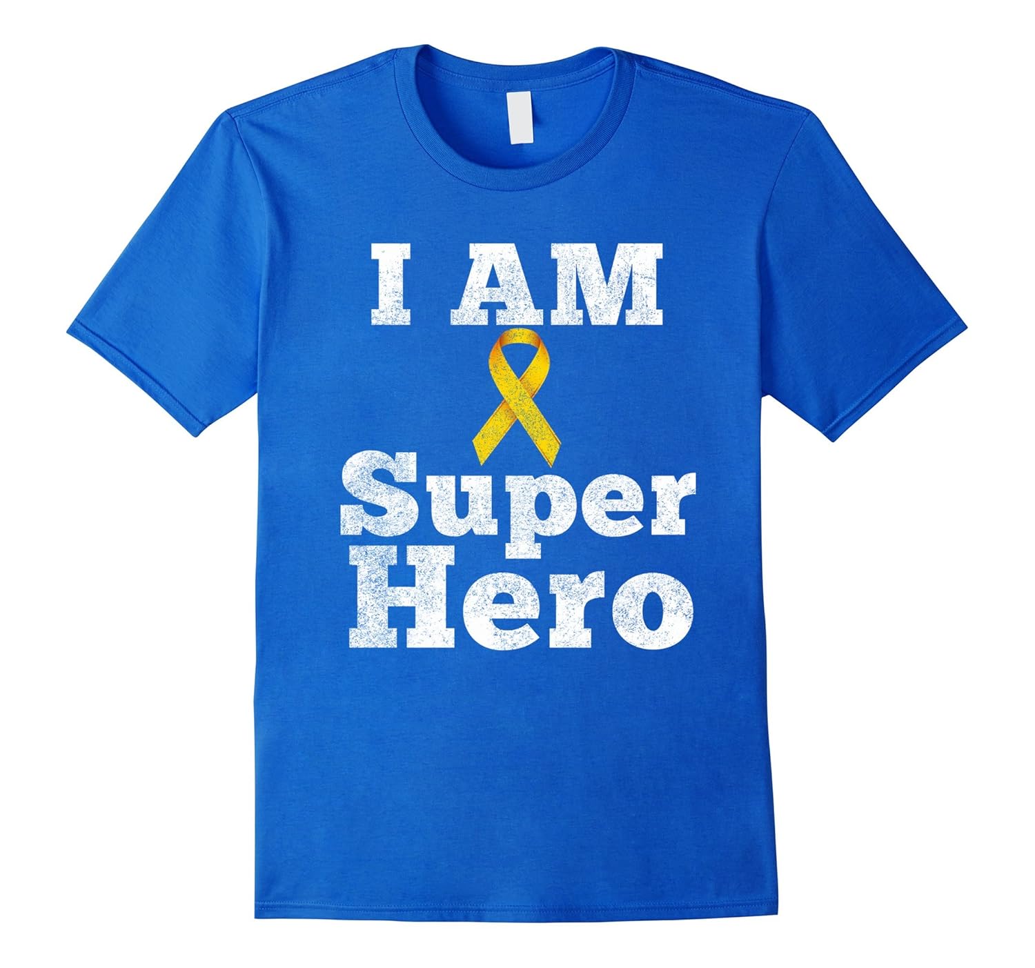 I am a Super Hero Brave Cancer Awareness Simple Ribbon Shirt-Art ...