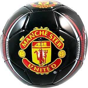 Amazon.com : Manchester United Official Size Soccer Ball-Home-#5 ...