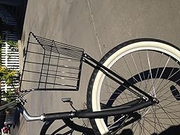 Amazon.com : Wald 135 Front Grocery Bicycle Basket (14.5 x 9.5 x 9 ...