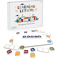 Amazon.com: Learning Letters by Four Dublee - 109 Phonics Letter Tiles ...