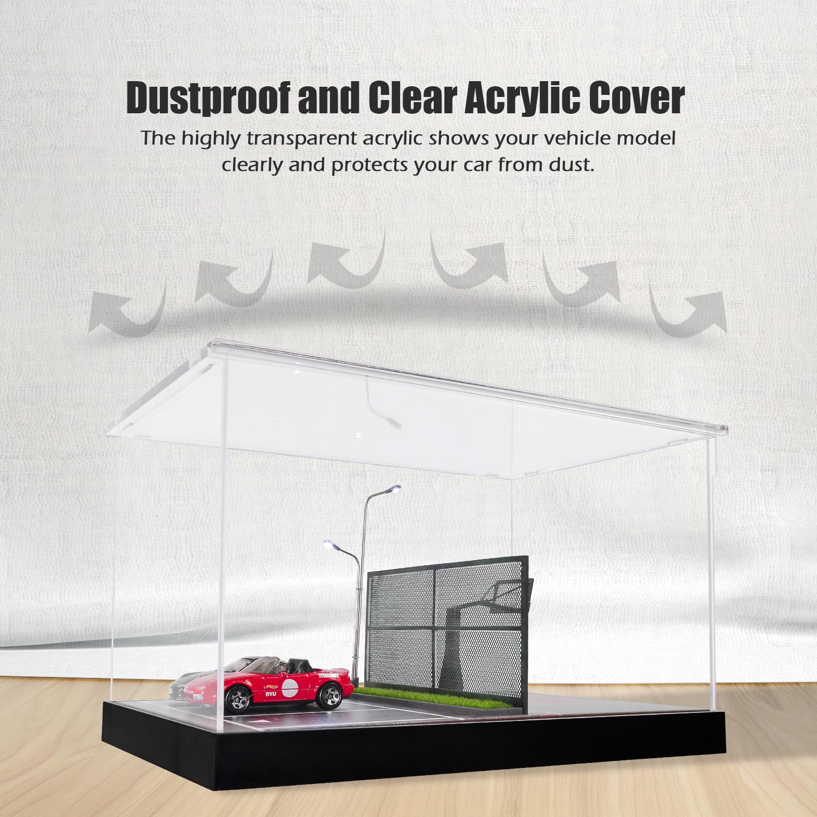 Mua cxiiuui Basketball Court Garage Scene Model Hot Wheels Display Case ...