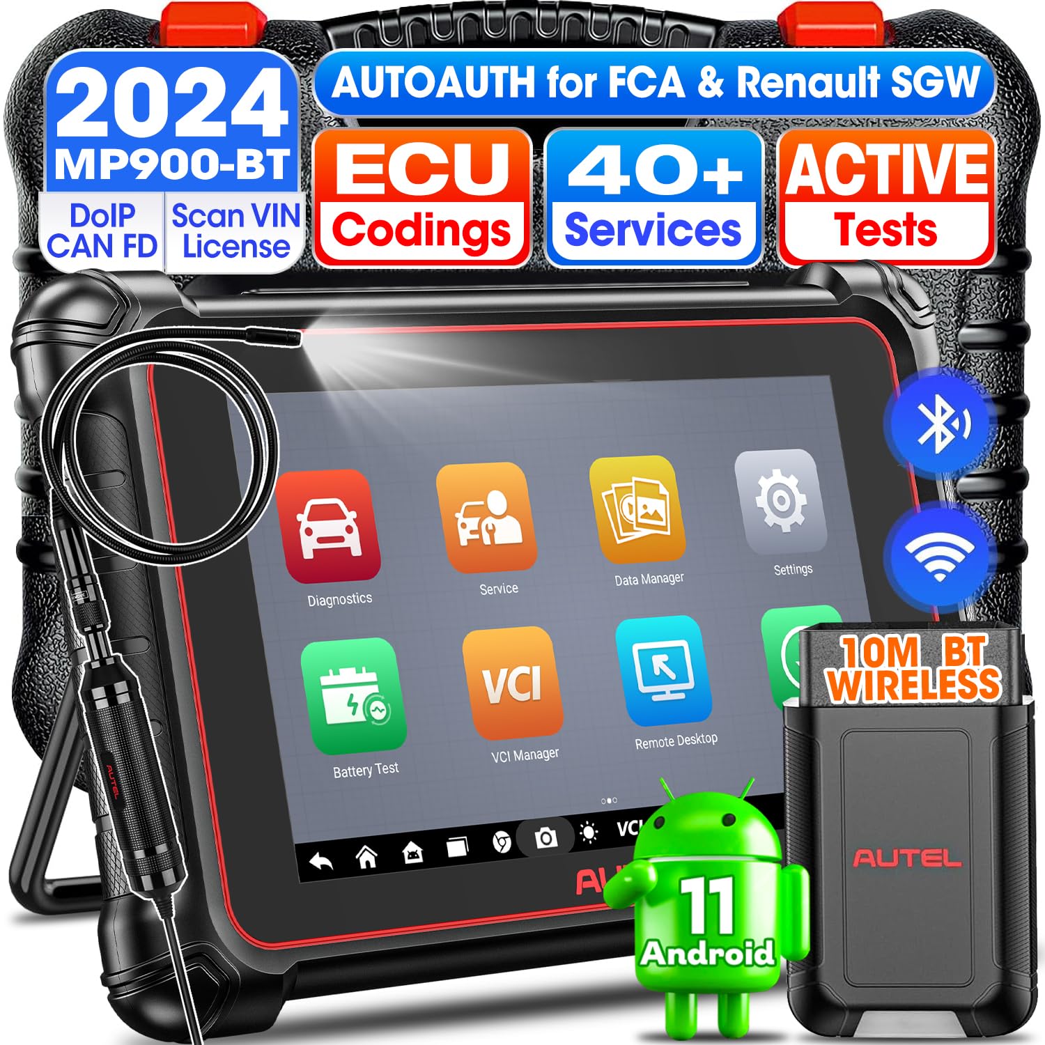 Mua Autel MaxiPRO MP900-BT Scanner w/ $60 MV108S - 2024 DoIP/ CAN FD ...