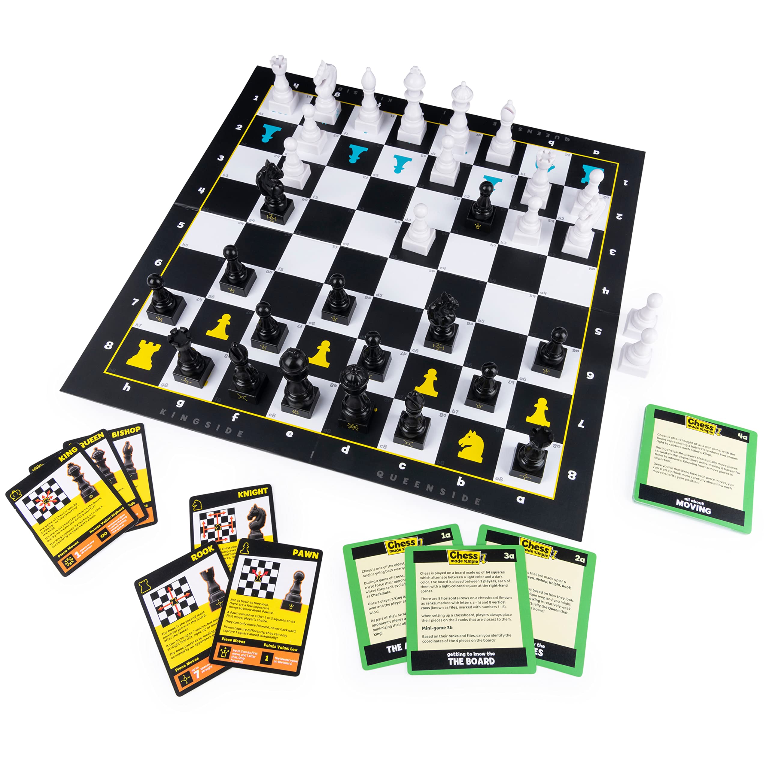 Mua Chess Made Simple, Beginner Learning Chess Set with Chess Board and ...