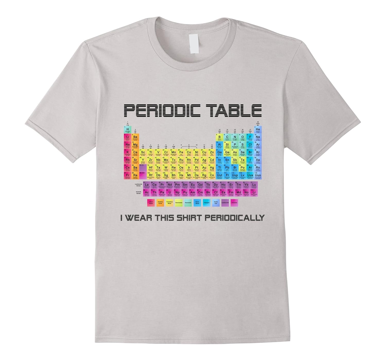 Periodic Table Of Elements T-shirt-BN – Banazatee