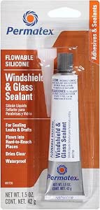 Amazon.com: Permatex 81730-12PK Flowable Silicone Windshield and Glass ...