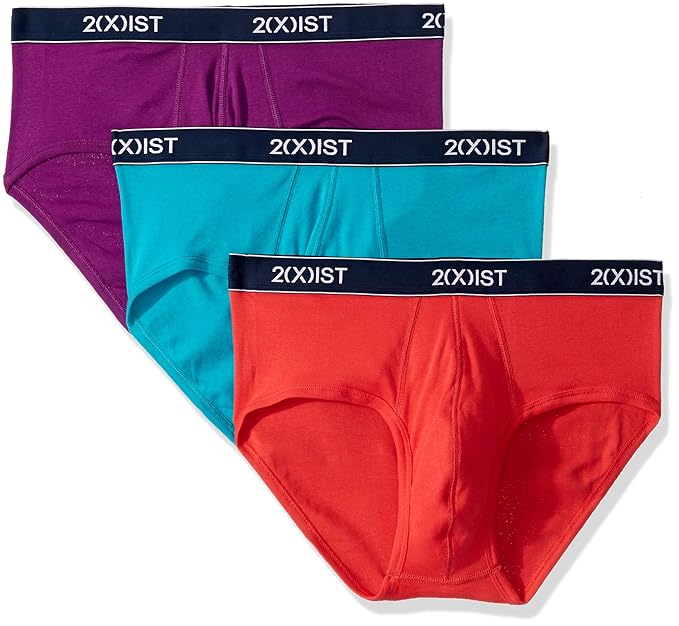 Buy 2(x)ist Mens Essential Cotton 3 Pack Contour Pouch Brief at Amazon.in