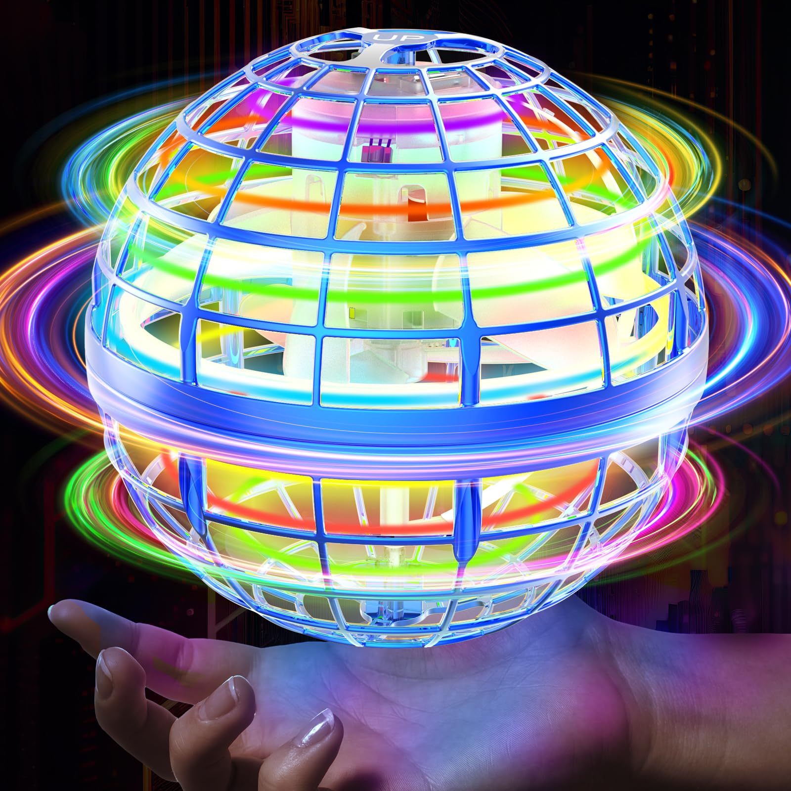 Flying Orb Ball 2024 Galaxy Cosmic Globe UFO Boomerang Hover Ball ...