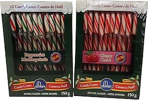 Allan Candy Cane Holiday Collection Bundle (Cherry and Peppermint ...
