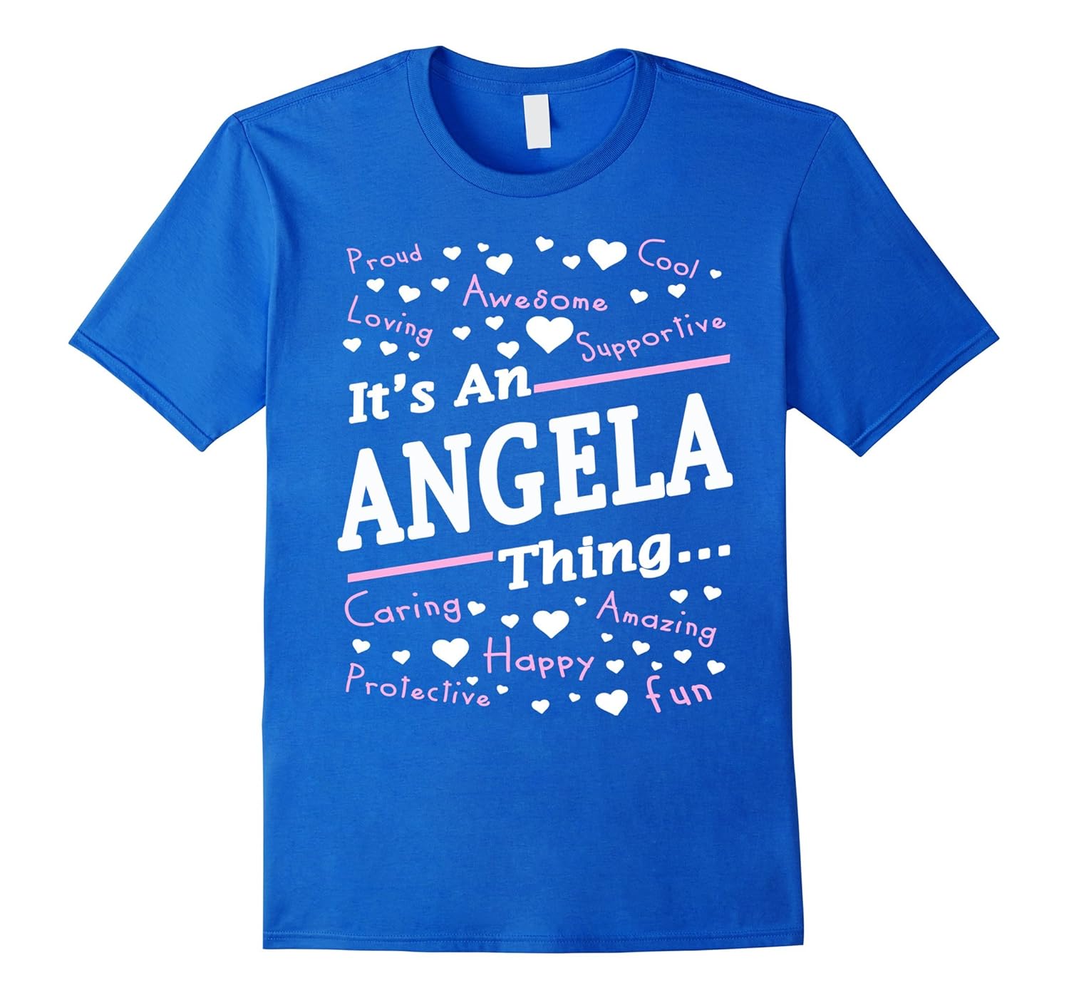 Womens Its An Angela Thing T-Shirt Angela Gifts-Vaci – Vaciuk
