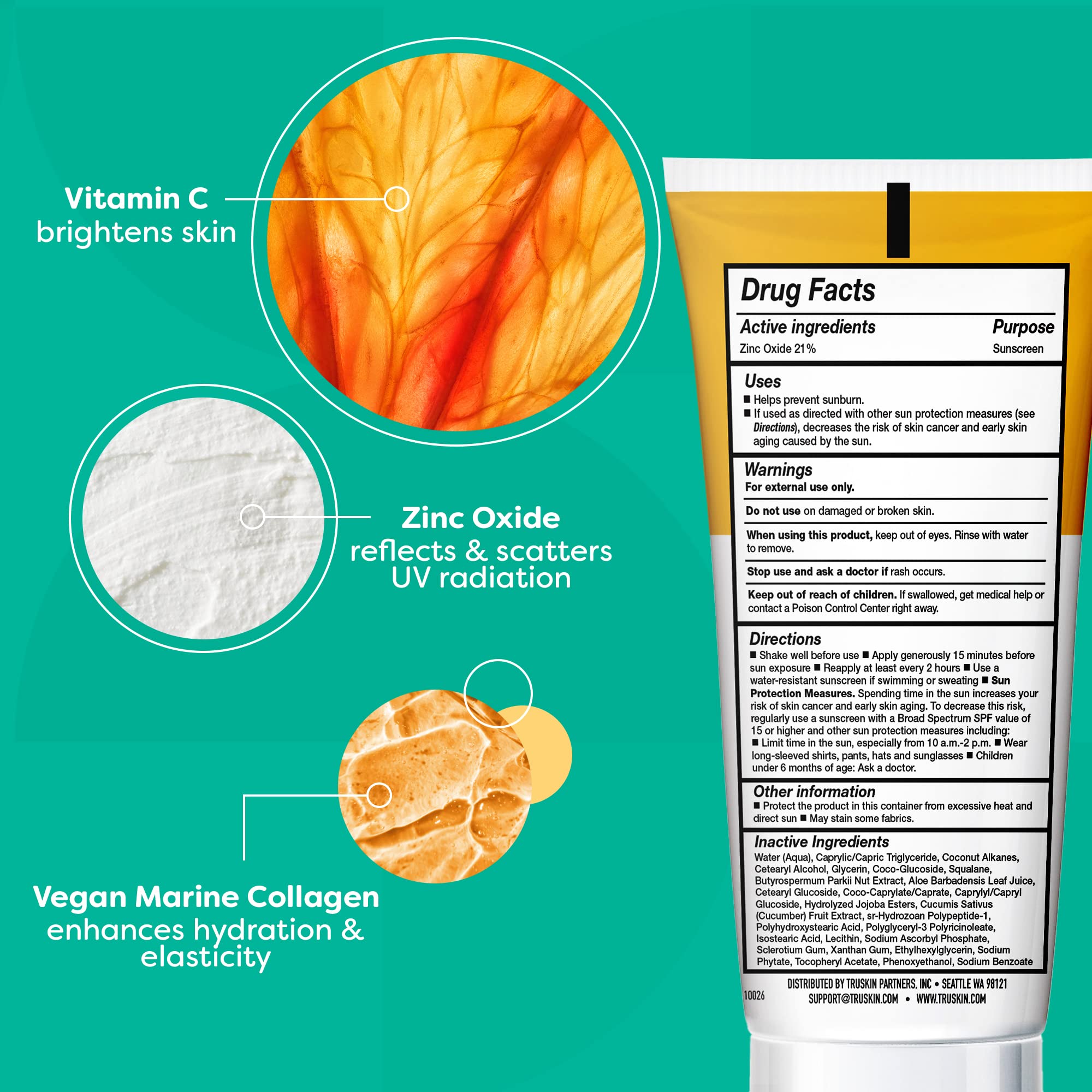 Mua TruSkin Mineral Face Sunscreen SPF 30 – Broad Spectrum Mineral ...