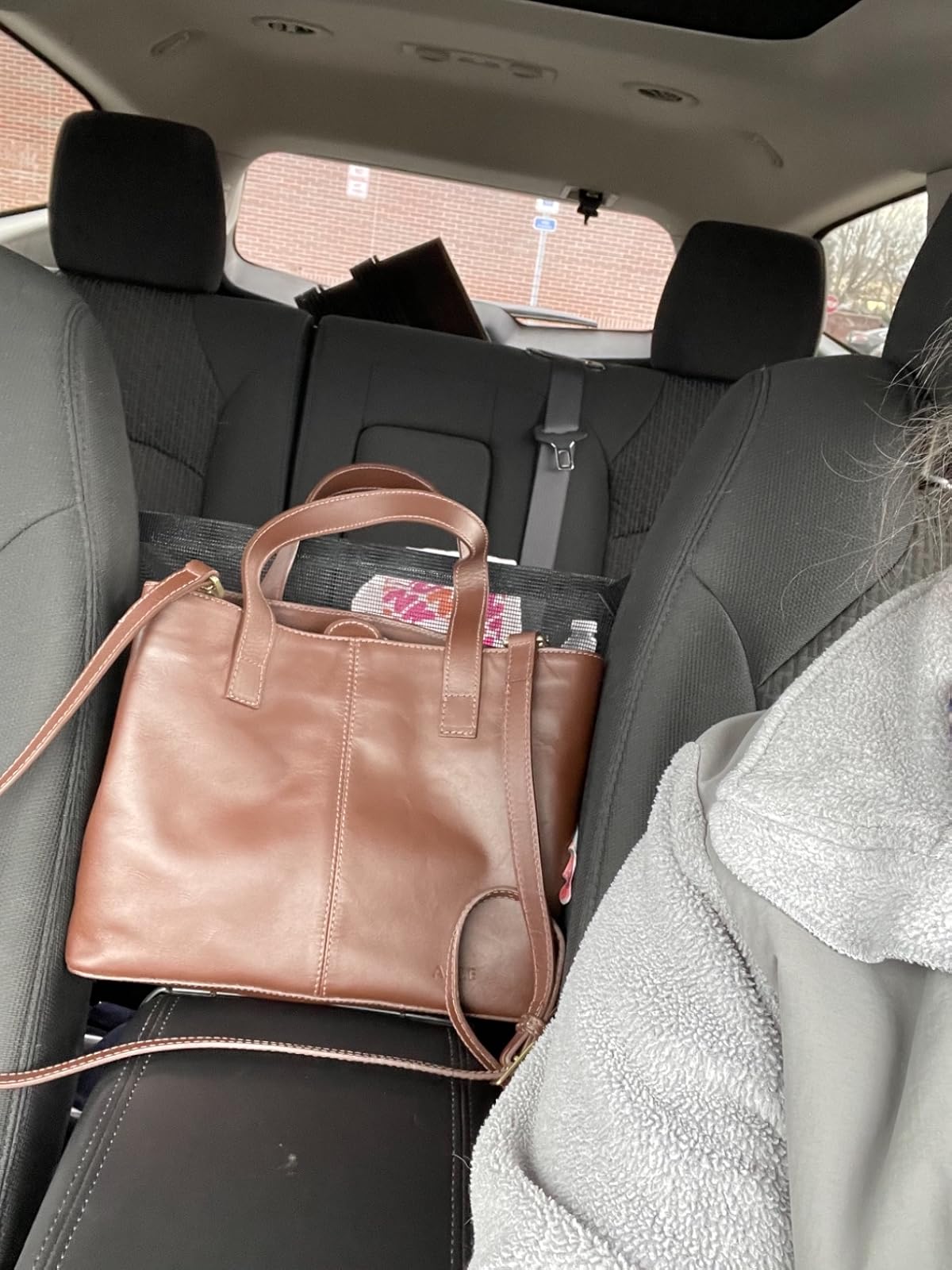 Great secure place to keep your bag safe and from getting dirty.