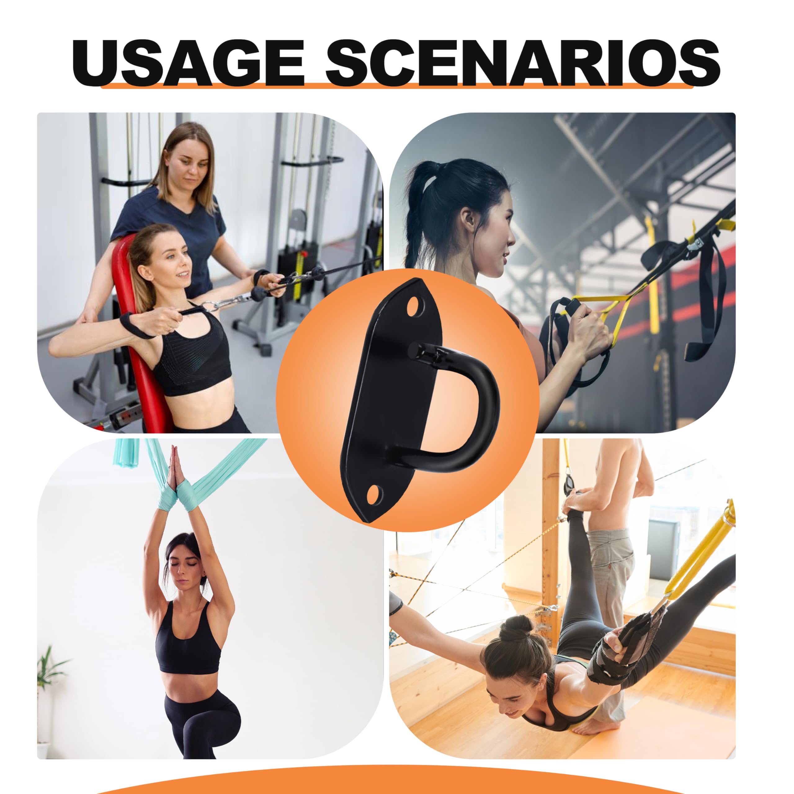 Mua GrayRock Resistance Band Wall Hooks, Workout Wall Mount Anchors ...