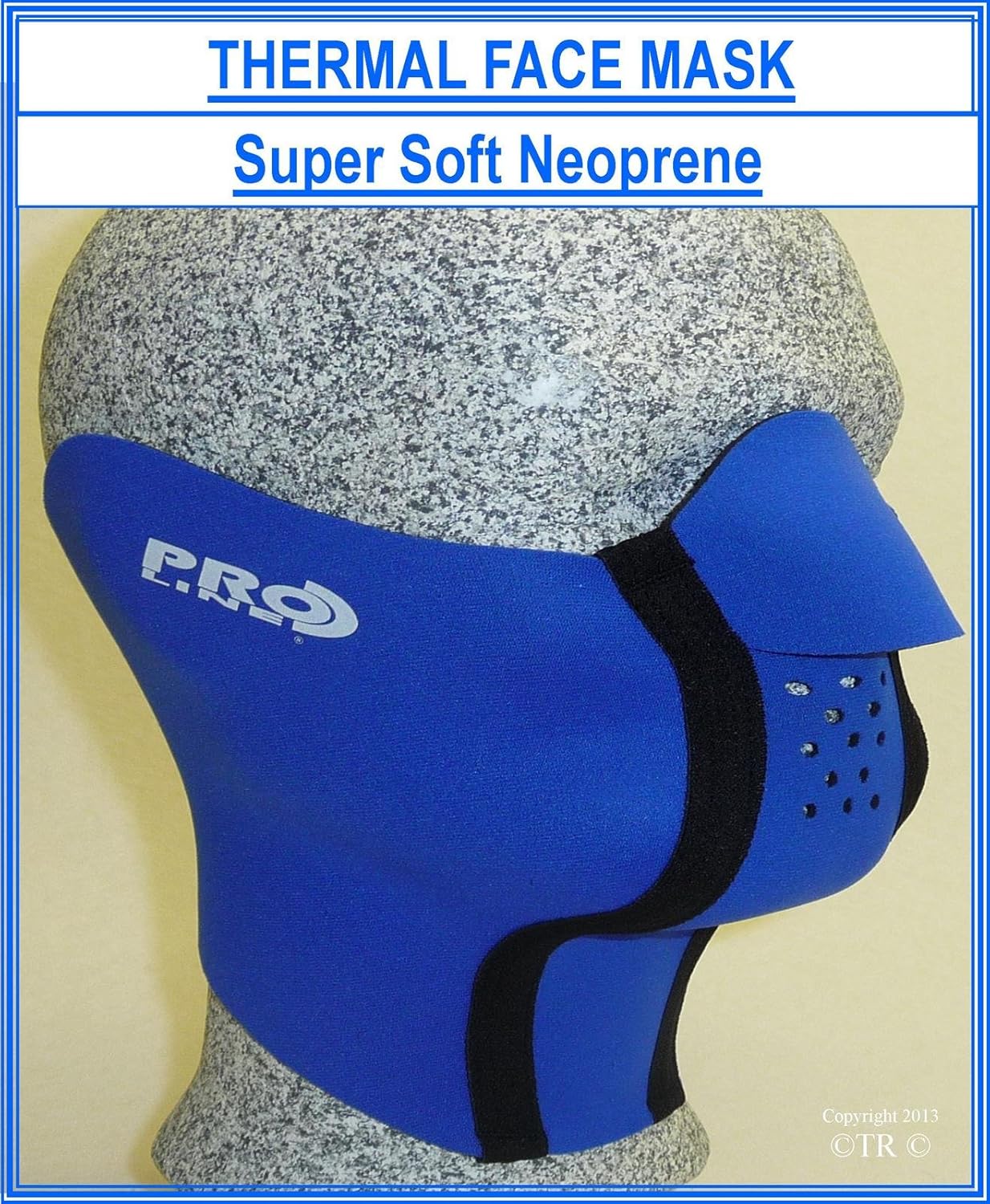 Amazon.com: PROLINE Thermal Face Mask In Neoprene: Sports & Outdoors