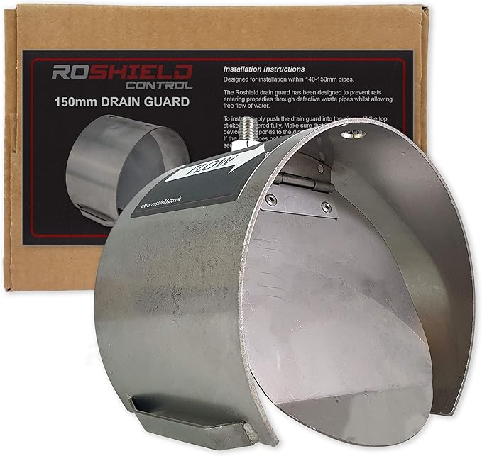 Roshield Rat Drain Guard - Drainage & Property Rodent Proofing ...
