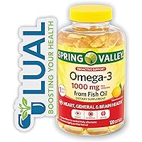 Amazon.com: Essential Omega-3 Support for Heart, General, and Brain Health. Includes Luall ...
