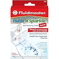 Amazon.com: Fluidmaster 8100 Flush 'n Sparkle Automatic Toilet Bowl ...