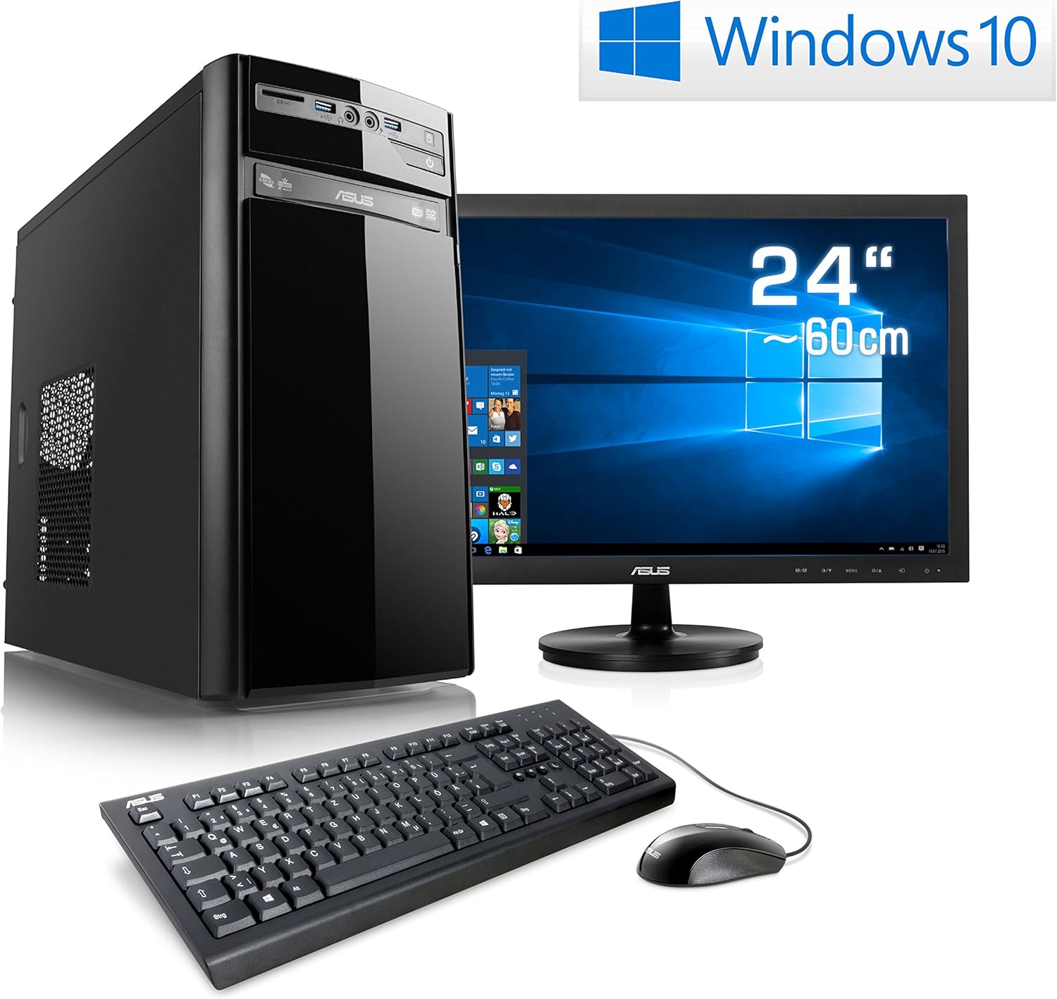 Entertain PC IDV A10-7850K-2 inkl. Windows 10 Home: Amazon.de: Computer ...