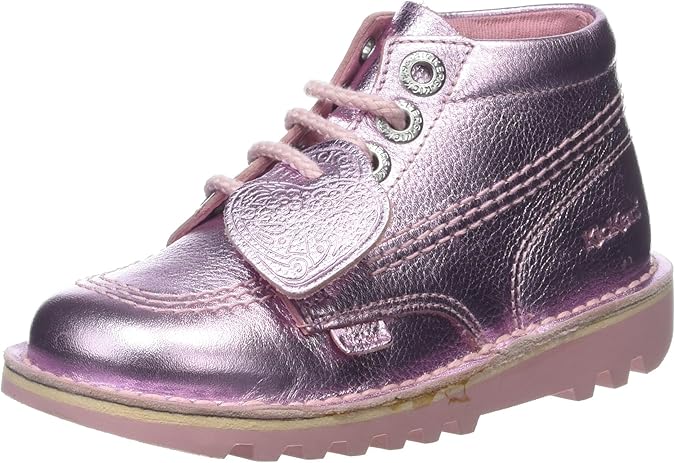 Kickers Girls Kick Hi Lthr If Lt Boots: Amazon.co.uk: Shoes & Bags