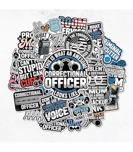 Funny Correctional Officer Stickers