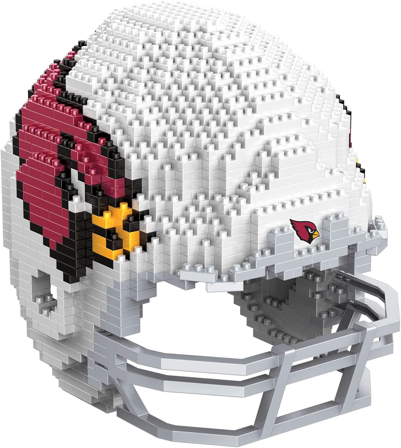 Amazon.com : FOCO Arizona Cardinals NFL 3D BRXLZ Puzzle Replica Helmet ...
