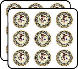 Amazon.com: Round Federal Bureau of Prisons Seal -us fbp Logo Guard ...
