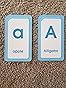 School Zone - Alphabet Match Flash Cards - Ages 4 and Up, Preschool to ...