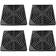 Amazon.com: Adyoney 4 Pcs 120mm Black Square Plastic Cooling Fan Filter ...