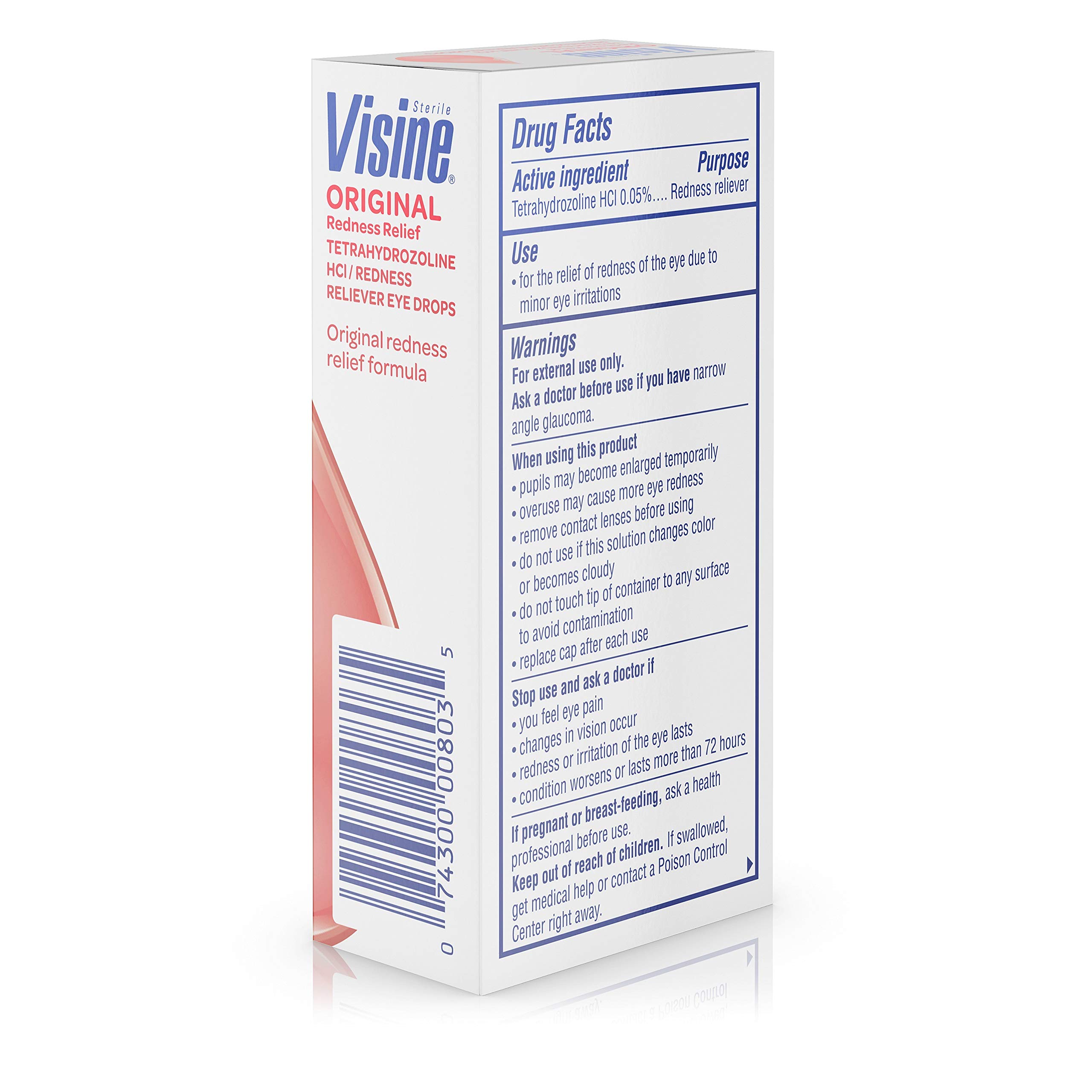 Mua Visine Original Redness Relief Eye Drops 0.5 oz. trên Amazon Mỹ ...