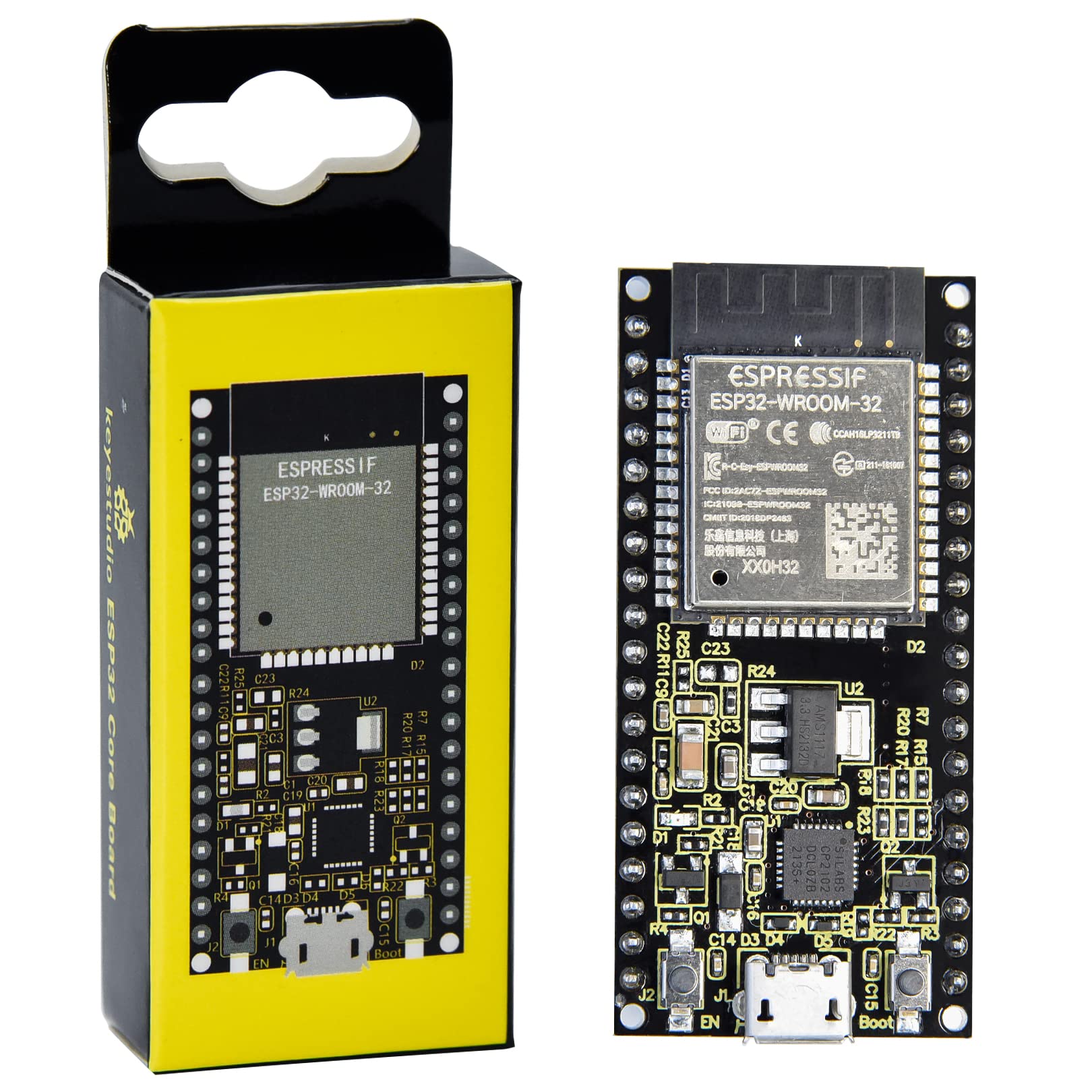 Mua KEYESTUDIO Mini ESP32 Development Board with ESP-WROOM-32 Microcontroller Dual-Mode WiFi ...