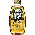 Amazon.com : Golden Blossom Genuine Natural Pure Honey 16 Oz : Gloden ...