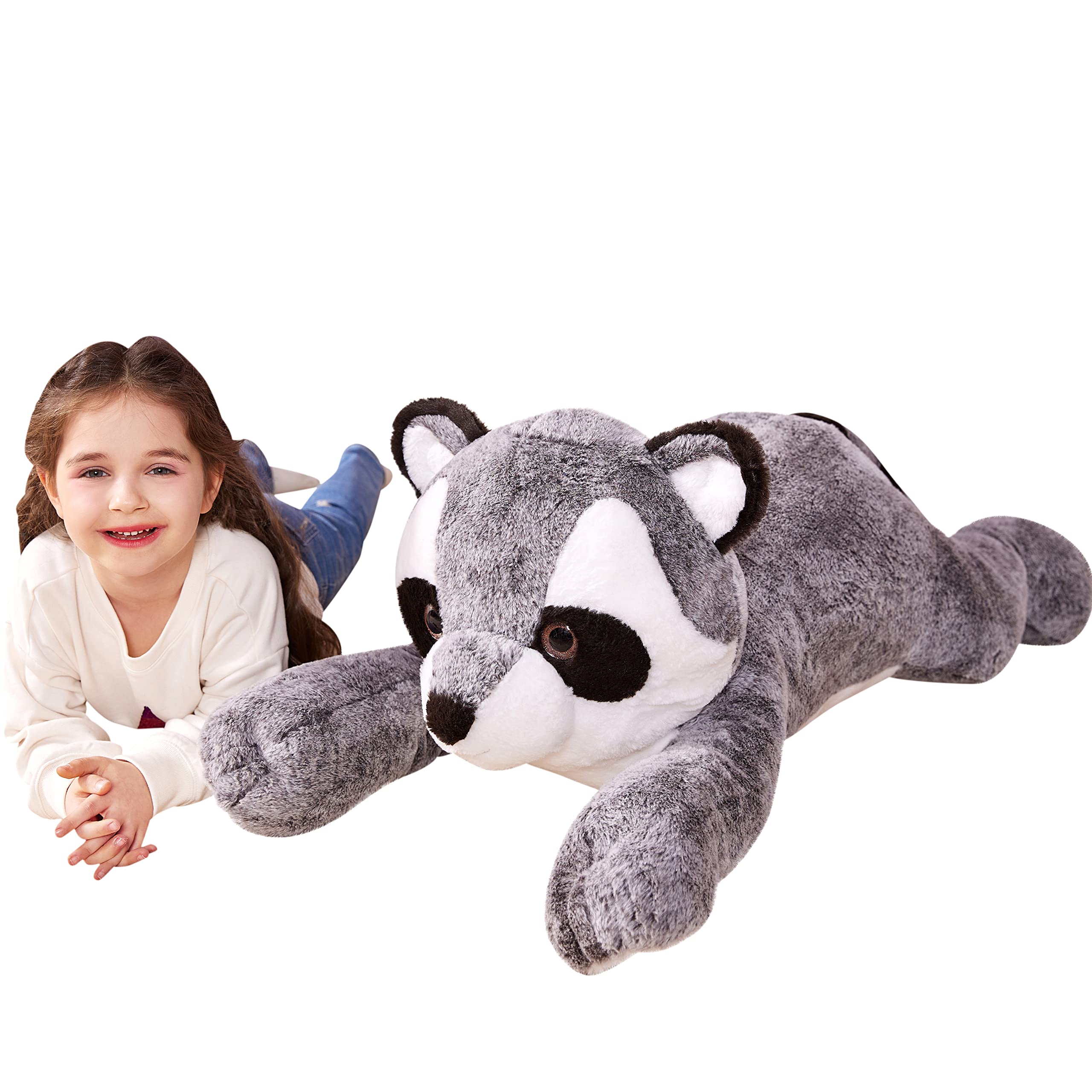 Mua IKASA Giant Raccoon Stuffed Animal Plush Toy,Large Racoon 30" Cute ...