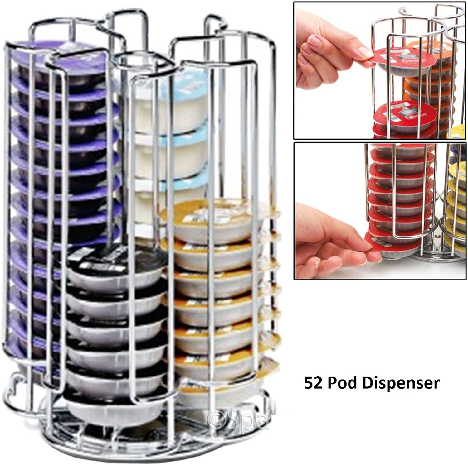 Cooltechstuff - 52 Rotating T-Disc Holder Rack for Bosch Tassimo Coffee ...