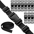 Amazon.com: Buckles Straps Set of 1 inch: 10 pcs Quick Side Release Plastic Buckle Dual ...