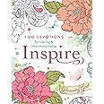 Inspire: Worship (Softcover): 100 Devotions for Coloring and Creative ...