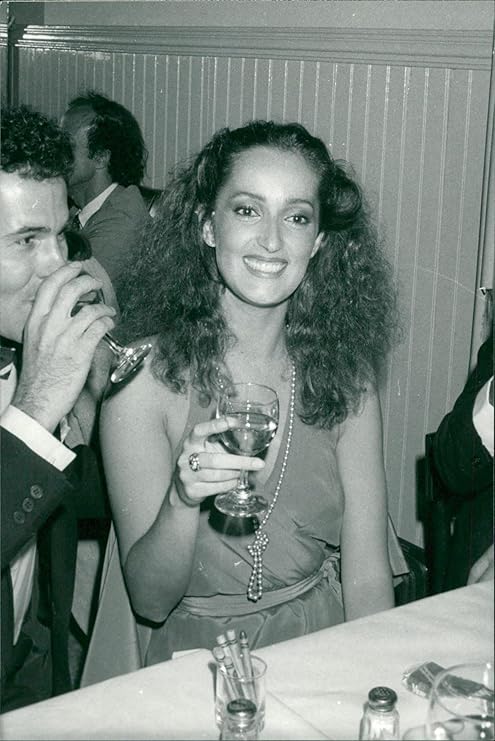 Vintage photo of Isabella Ardigo at the Un, deux, trois Cafe in New ...