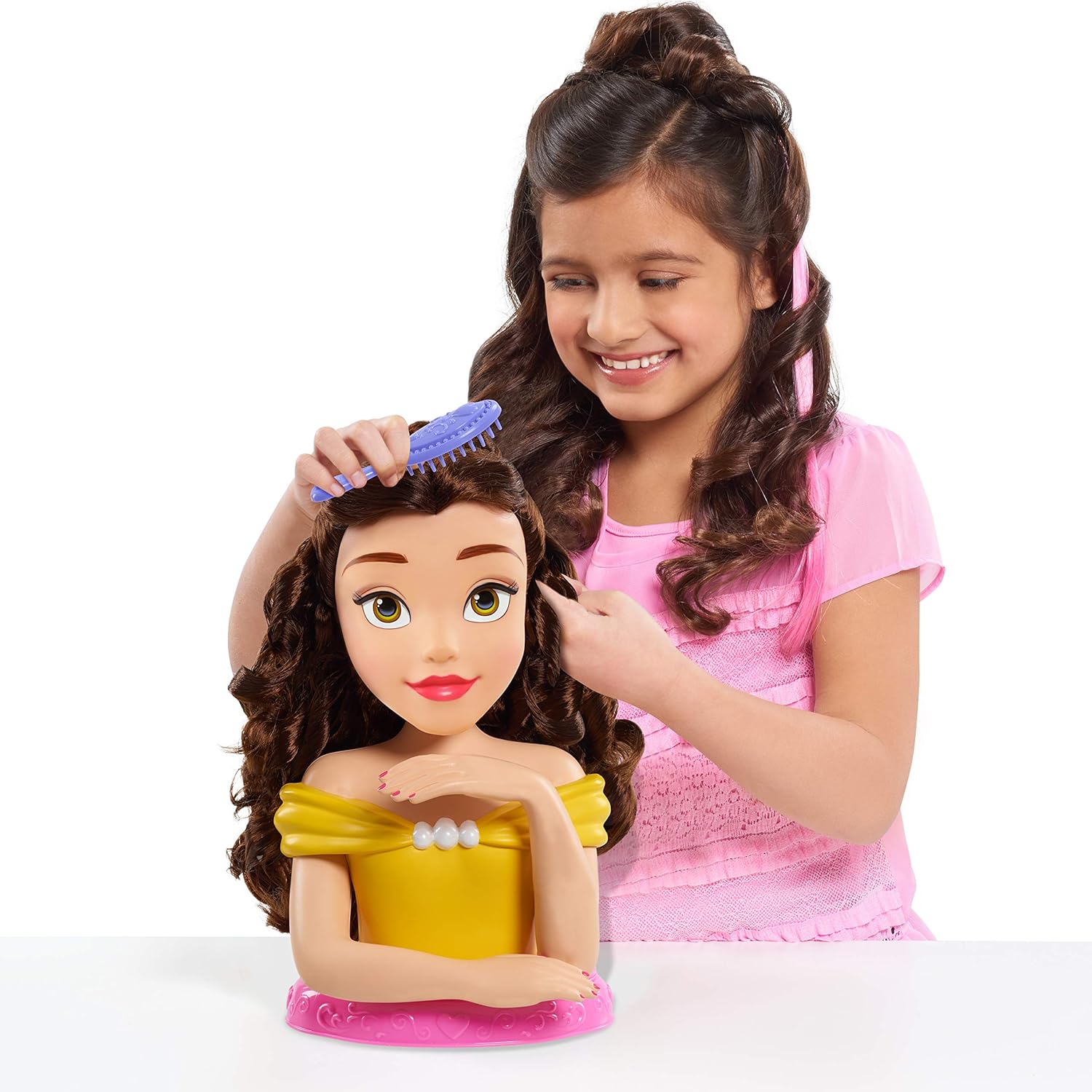 JP Disney Styling JPL87355 Disney Princess Belle Deluxe Styling Head ...