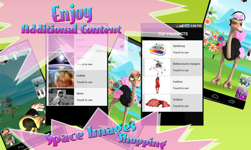 Talking Olivia Ostrich (Free):Amazon.com:Appstore for Android