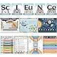 Amazon.com : 12 Periodic Table Poster Science Posters For Classroom ...