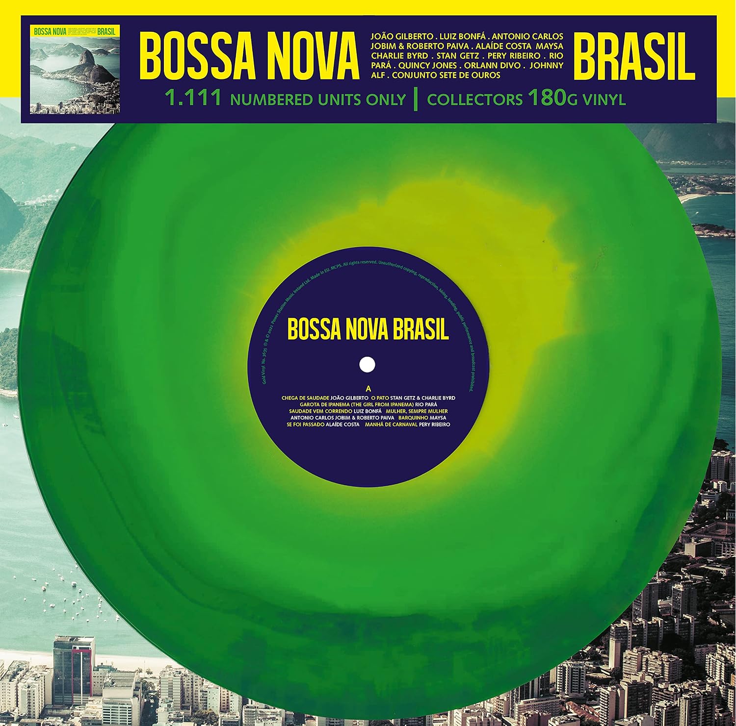 Bossa Nova Brasil - Limitiert und 1111 Stück nummeriert - 180gr. color ...