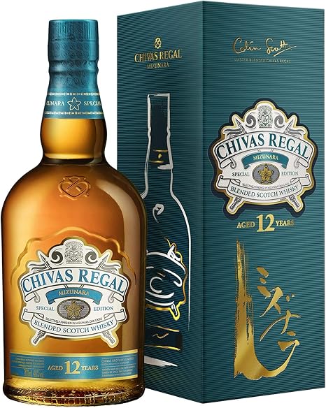 Chivas Regal Mizunara Blended Scotch Whisky , 700 ml: Amazon.com.au: Grocery & Gourmet Food